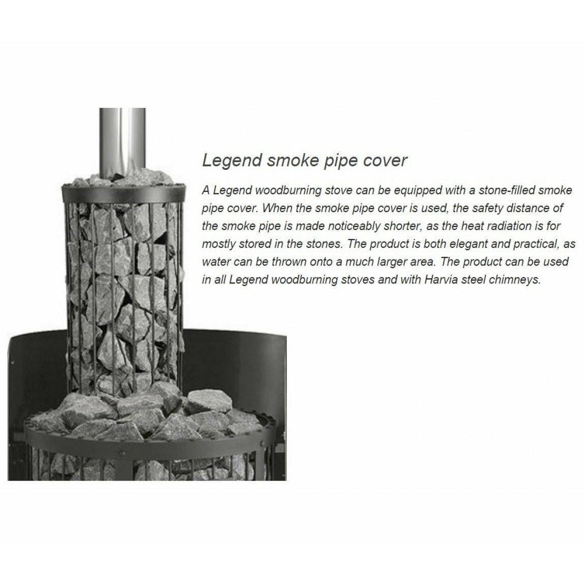 Harvia Legend Smoke Pipe Cover - Finnish Sauna Builders – Durasage Health